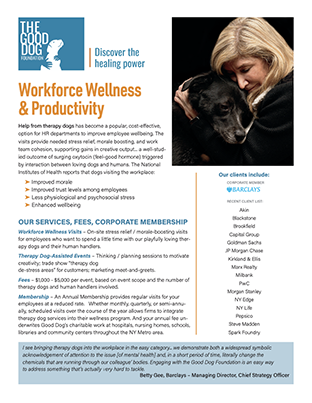 2025GoodDogWorkforceWellnessImage - The Good Dog Foundation